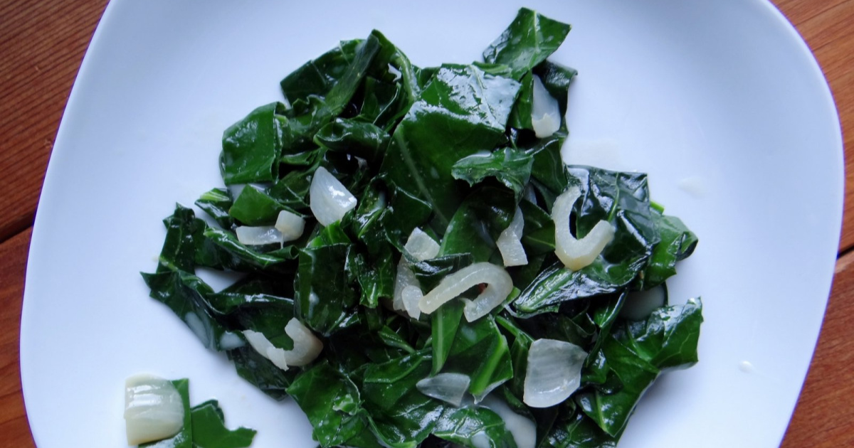 Coconut Creamed Collards (Paleo, AIP, GAPS, Wahls, Whole30) - Phoenix Helix